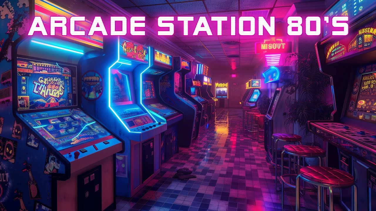 Arcade Station 80s 🕹️ Back To The 80's - RetroWave - Chillwave ...