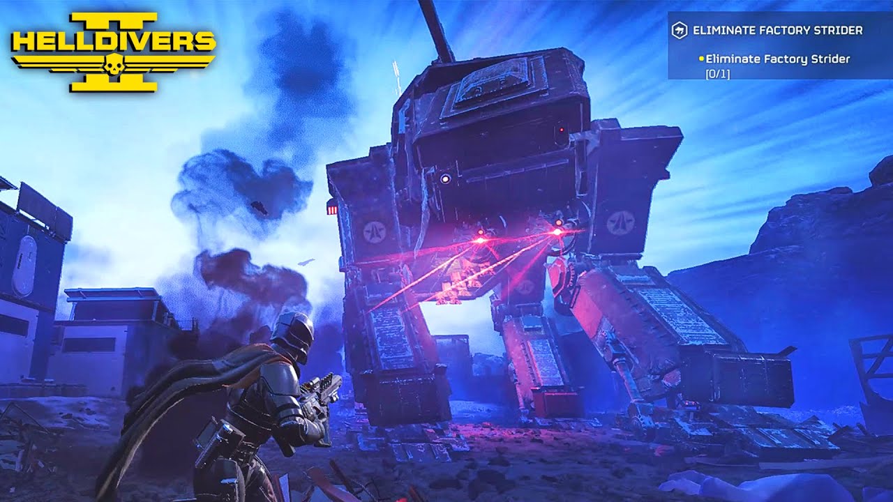 AT-AT Factory Striders Are Back in Helldivers 2 - YouTube
