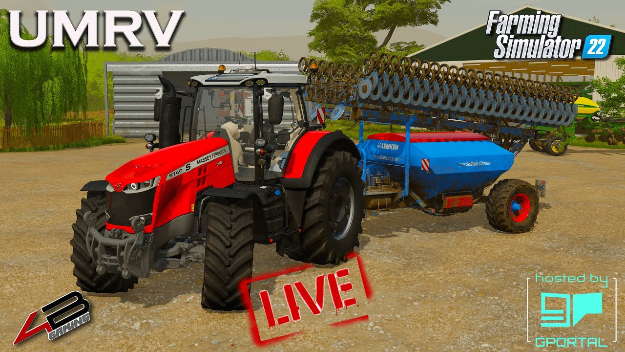 🔴LIVE🔴Let's get caught up!!!!!! -UMRV Fs22 - YouTube