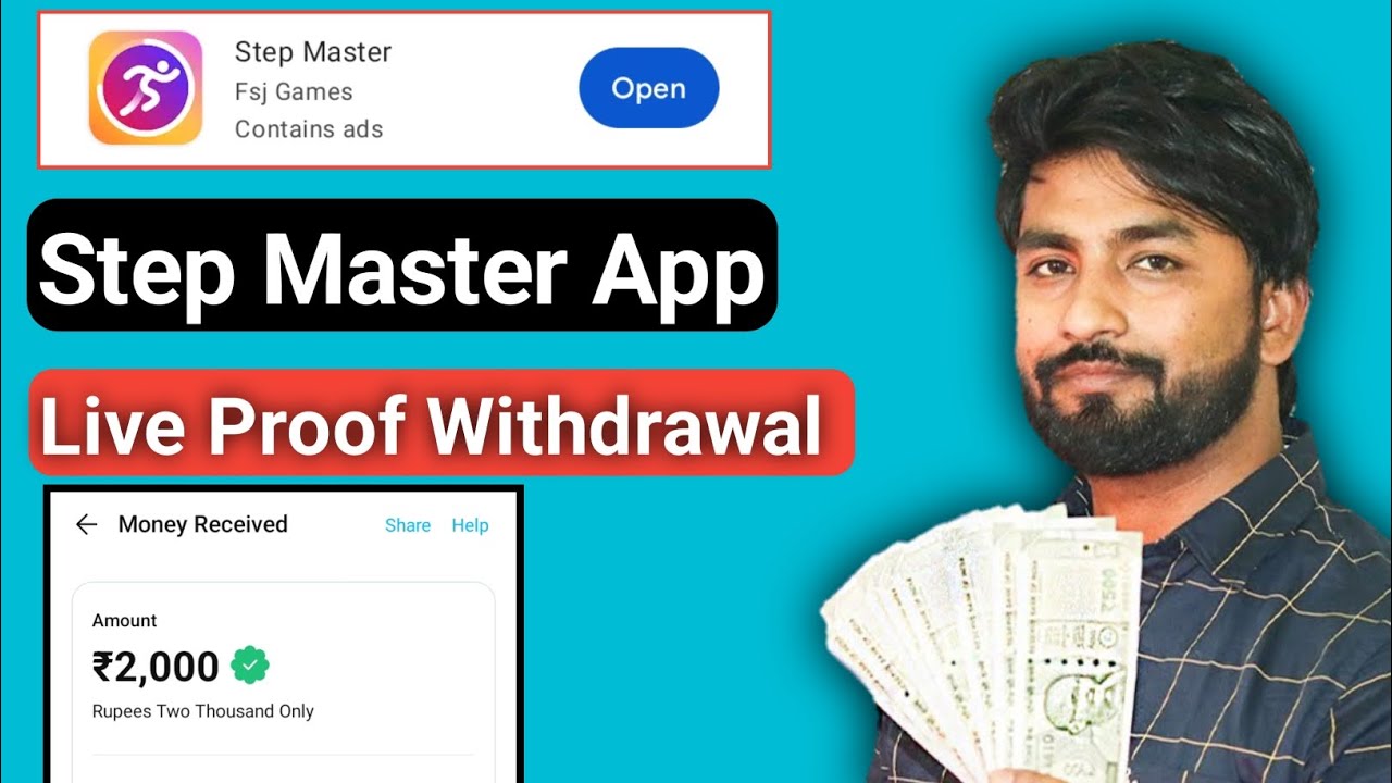step master app withdrawal | step master app payment proof | step ...