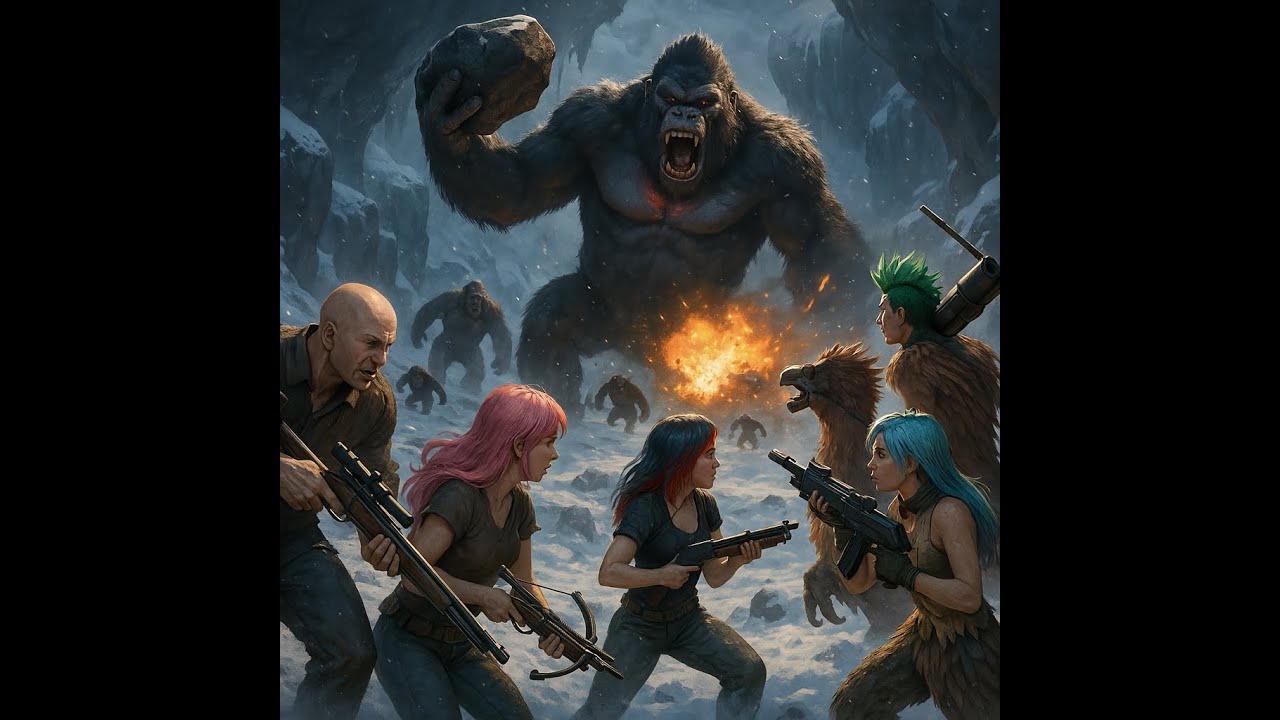 Gamma "monkey" Megapithecus - YouTube