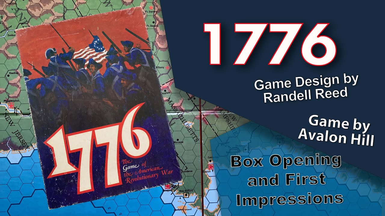 1776 by Avalon Hill - The game of the American Revolutionary War - What ...