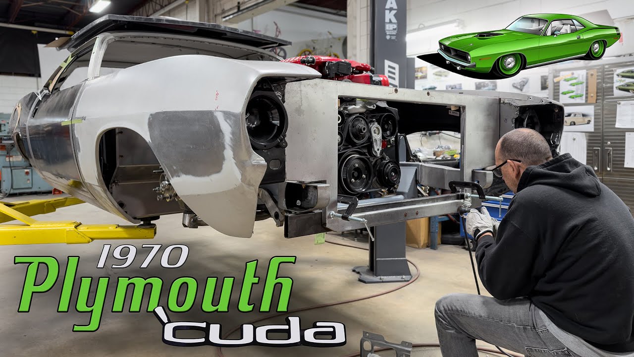 Steel & Structure: ’70 Hellcat Cuda Custom Core Support (Ep.8) - YouTube