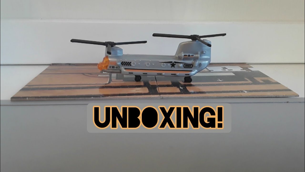 Unboxing Matchbox Sky Busters Boeing CH-47 Chinook! - YouTube
