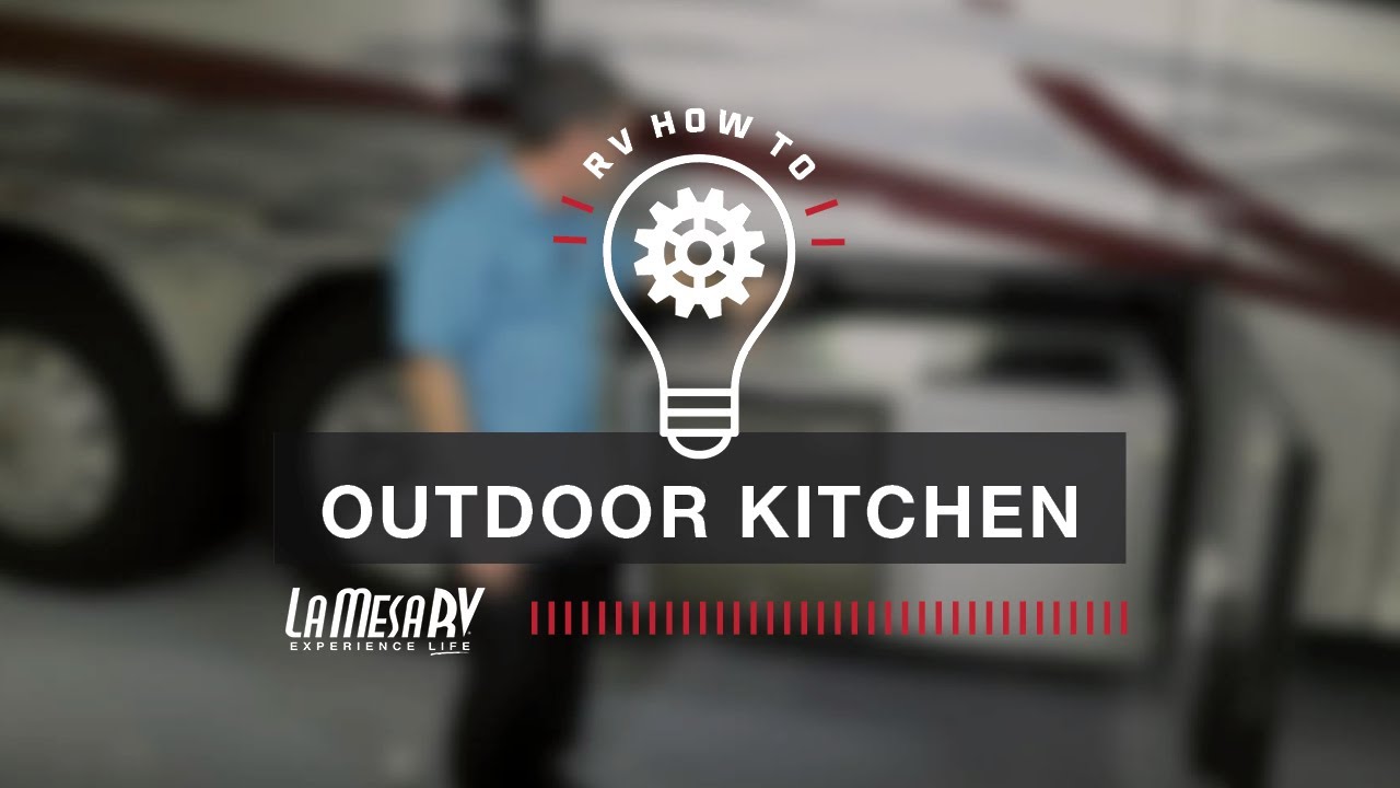 Winnebago Grand Tour RV Outdoor Kitchen | RV How To: La Mesa RV - YouTube