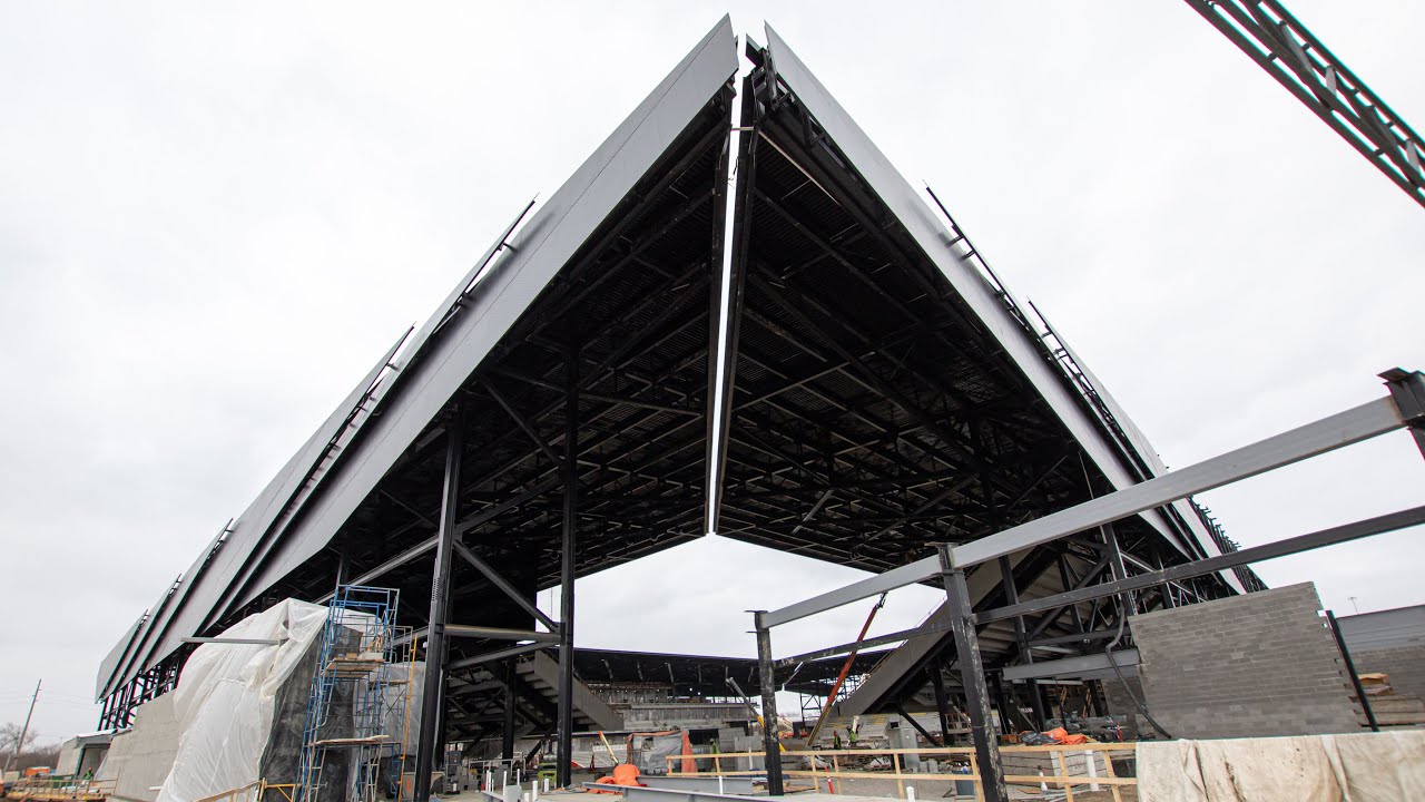 STADIUM | Watch the construction progress at the New Downtown Stadium ...