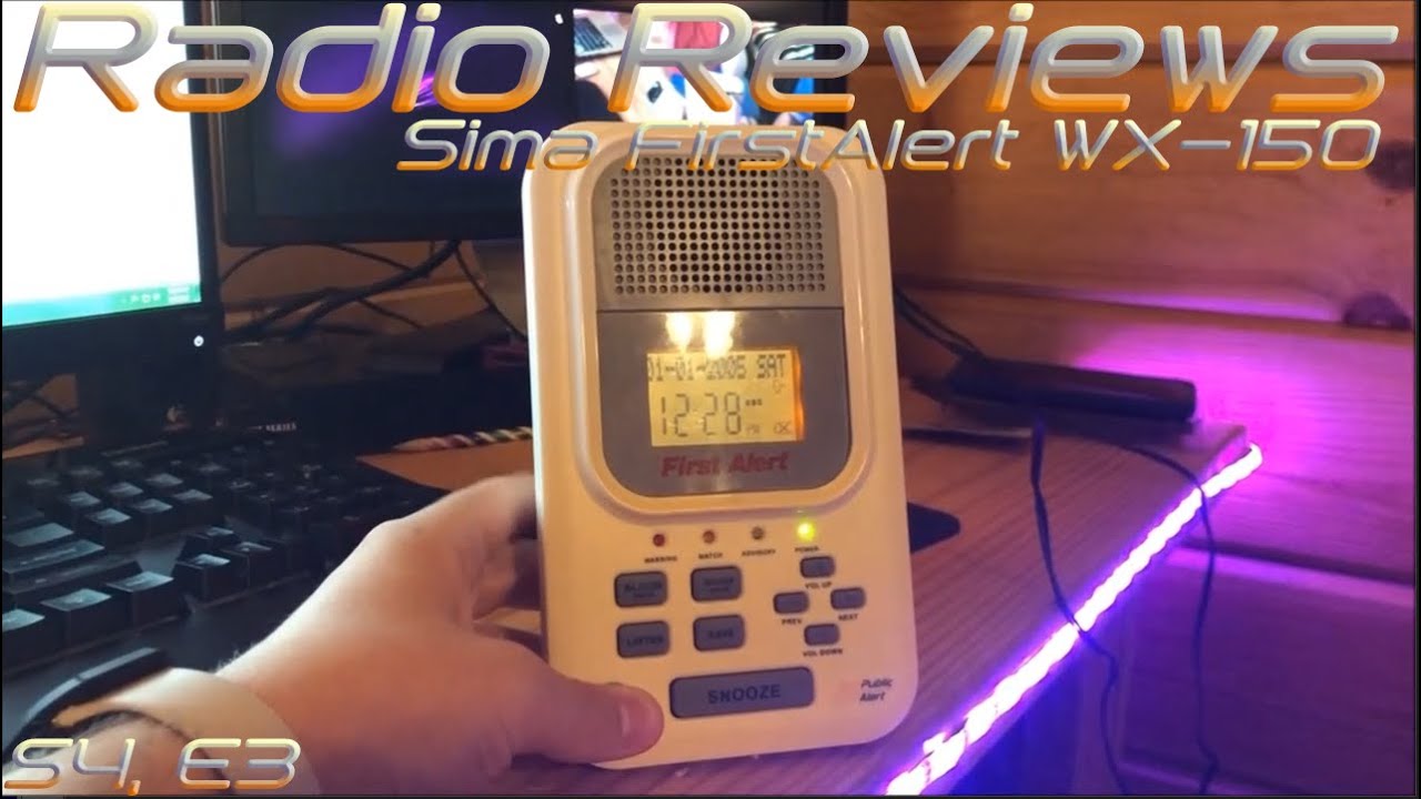 Radio Reviews: Sima FirstAlert WX-150 - YouTube