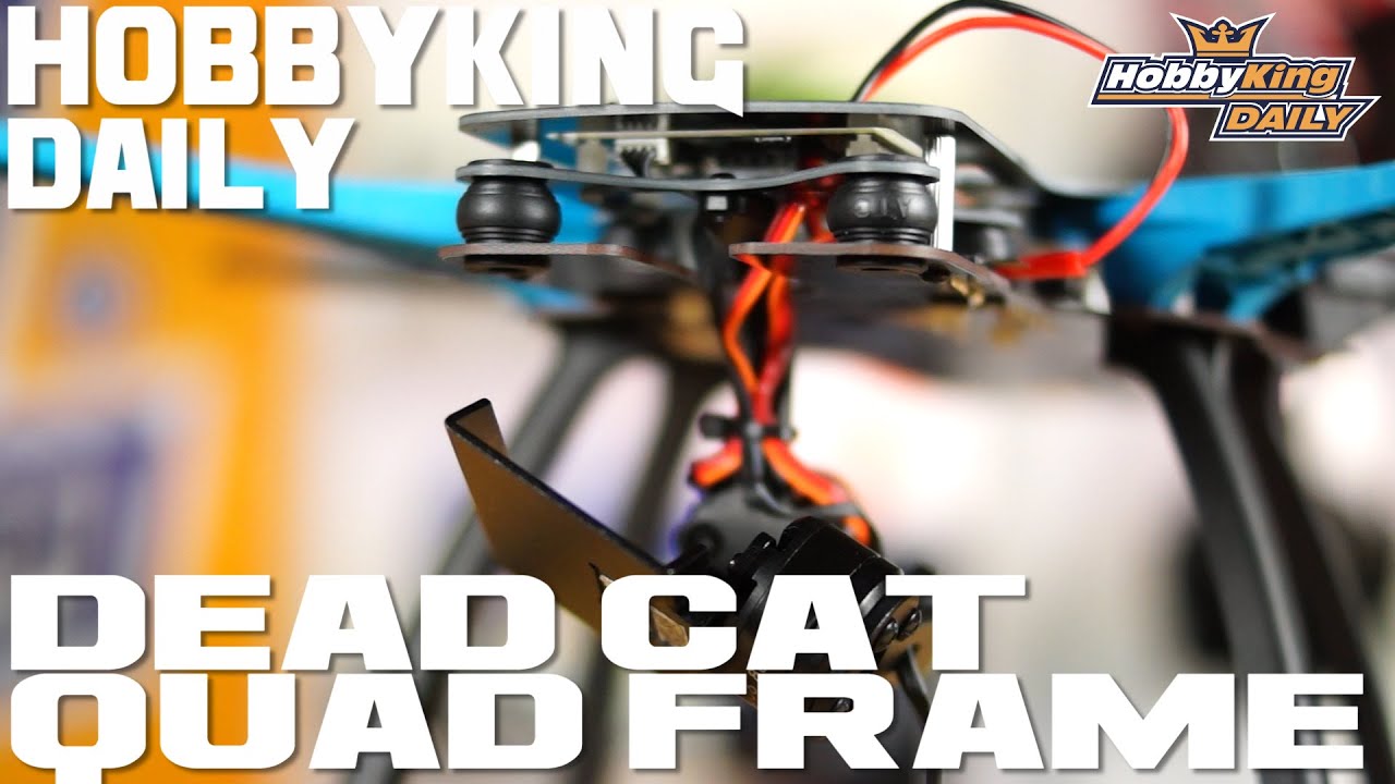 Deadcat Quadcopter Frame Kit - HobbyKing Daily - YouTube