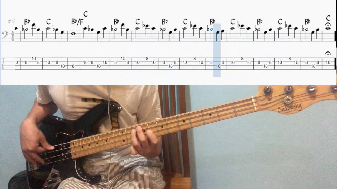 My Generation - WHO Bass 연주 & Backing Track (Bass Tab,베이스 타브) - YouTube