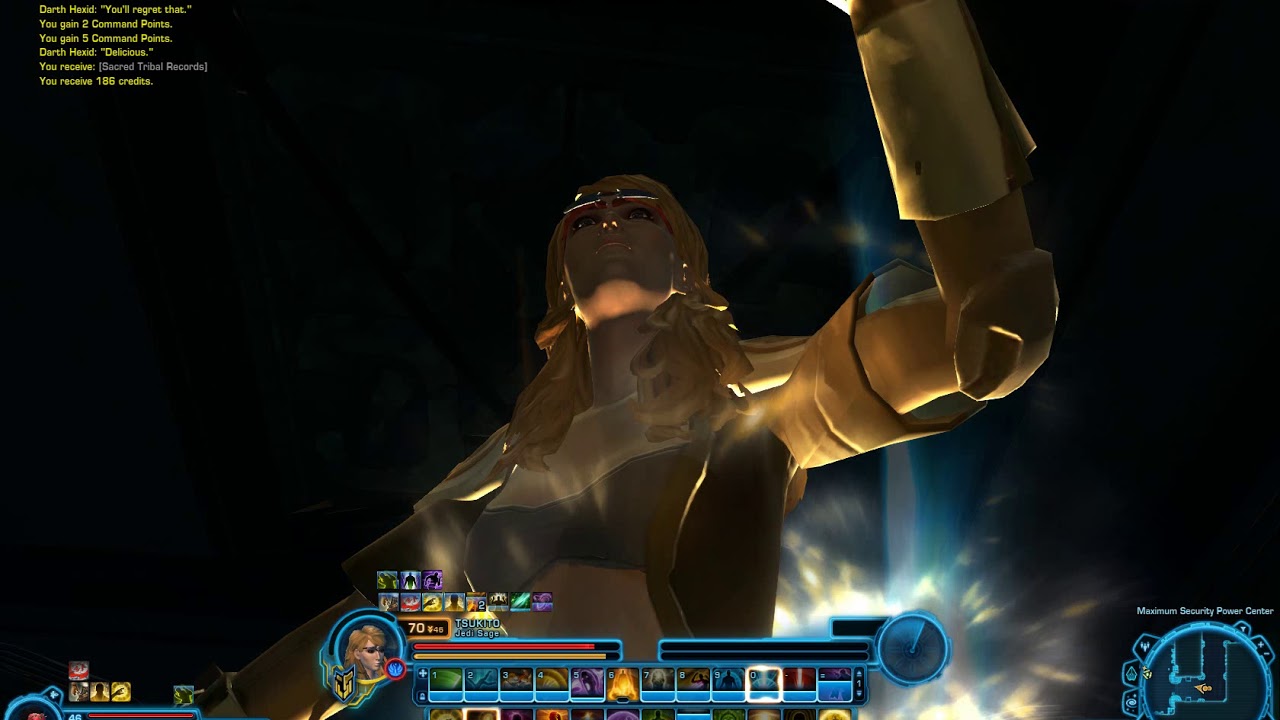 Swtor - Jedi Consular - Prison Power Outage - Belsavis - YouTube