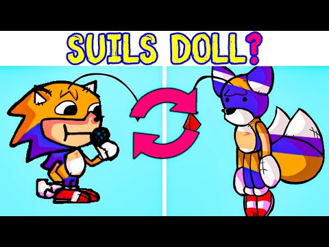 Sunky + Tails Doll = Suils Doll? FNF Swap Characters (Friday Night ...