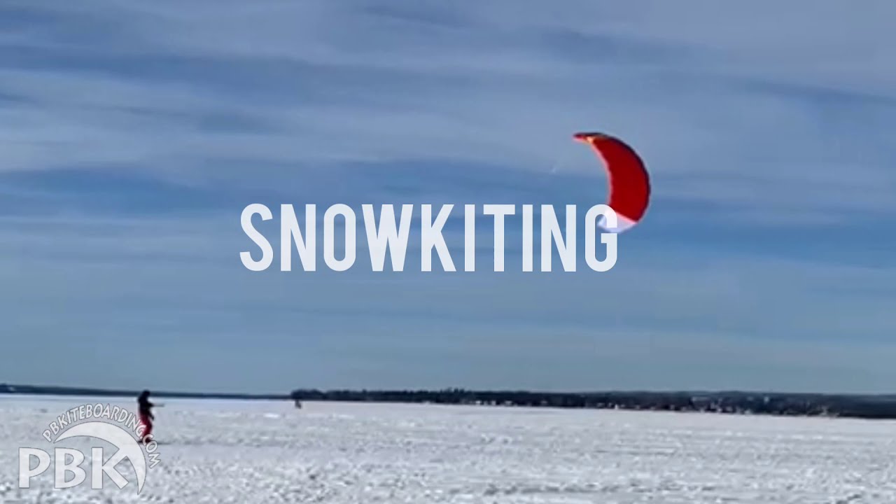 🇨🇦 OTTAWA SNOW KITING! Kite Ski Ontario Canada on Ice and Snow! ⛄ - YouTube