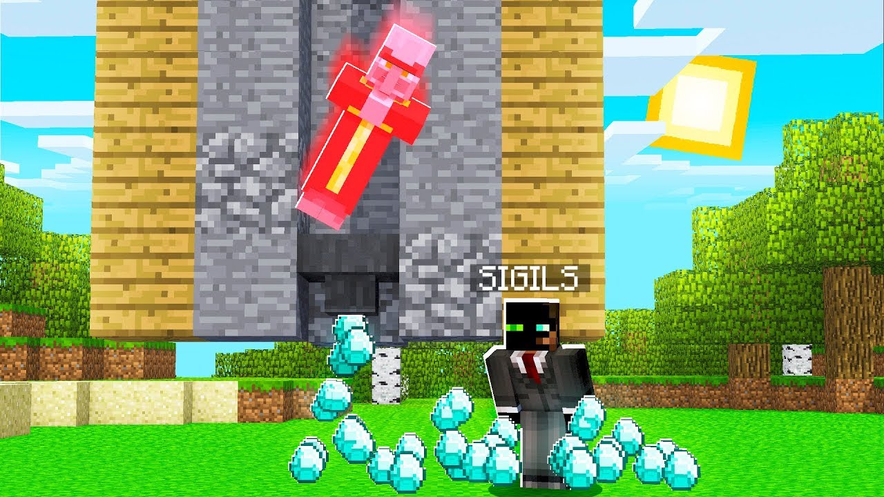 The SECRET to UNLIMITED Diamonds in Minecraft Skyblock - YouTube