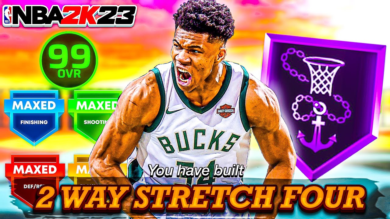 This 6’11 “STRETCH FOUR” Build w/ a 99 Block is a MENACE on NBA 2K23 ...