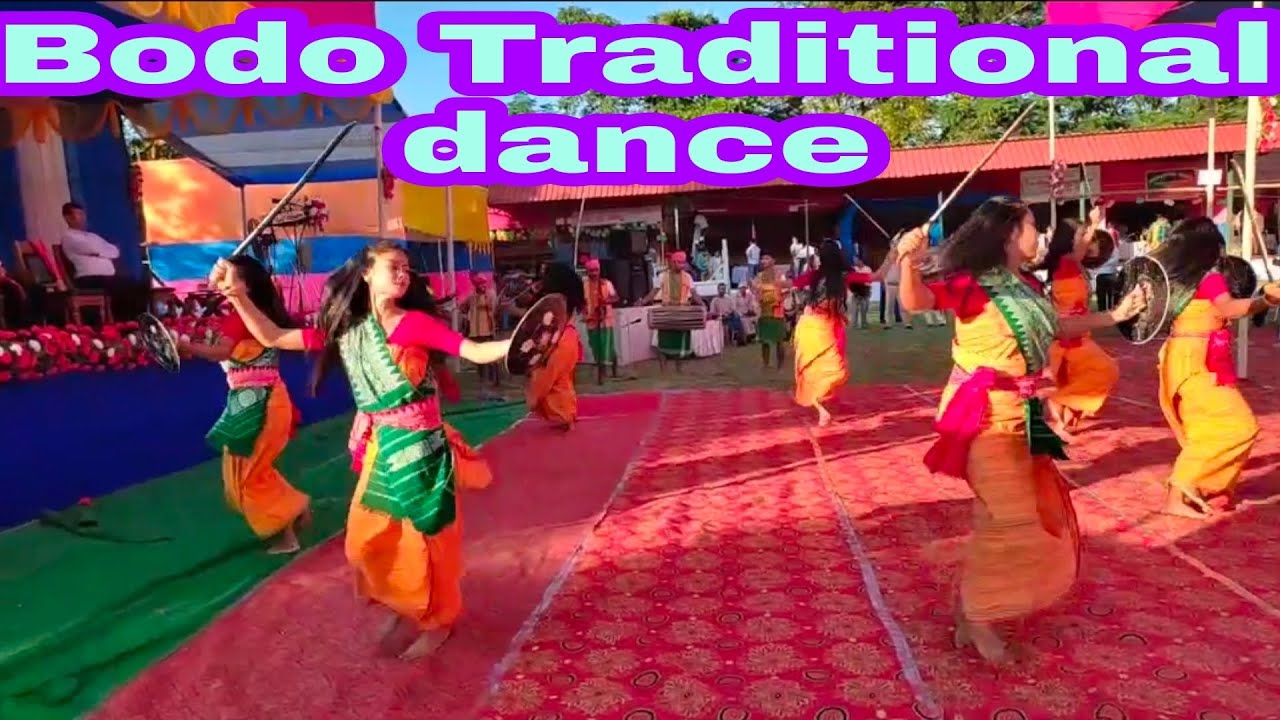 Bodo traditional dance perform by Sifung Harimu Afad - YouTube