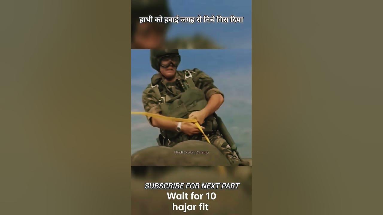 Is Hathi Ko 10 Hajar Fit Se Niche Giraya Or 🤯😨 ₹ Tirending Video ₹ A1