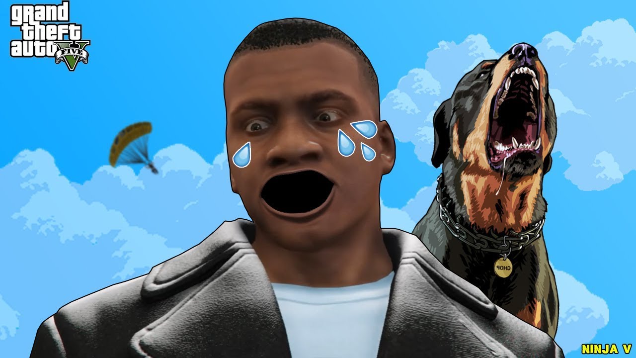 GTA V - Chop Kills Franklin - YouTube