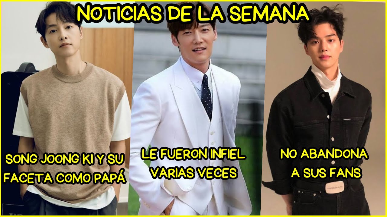 Aman La Faceta De Papá De Song Joong Ki Choi Jin Hyun Habla De ...