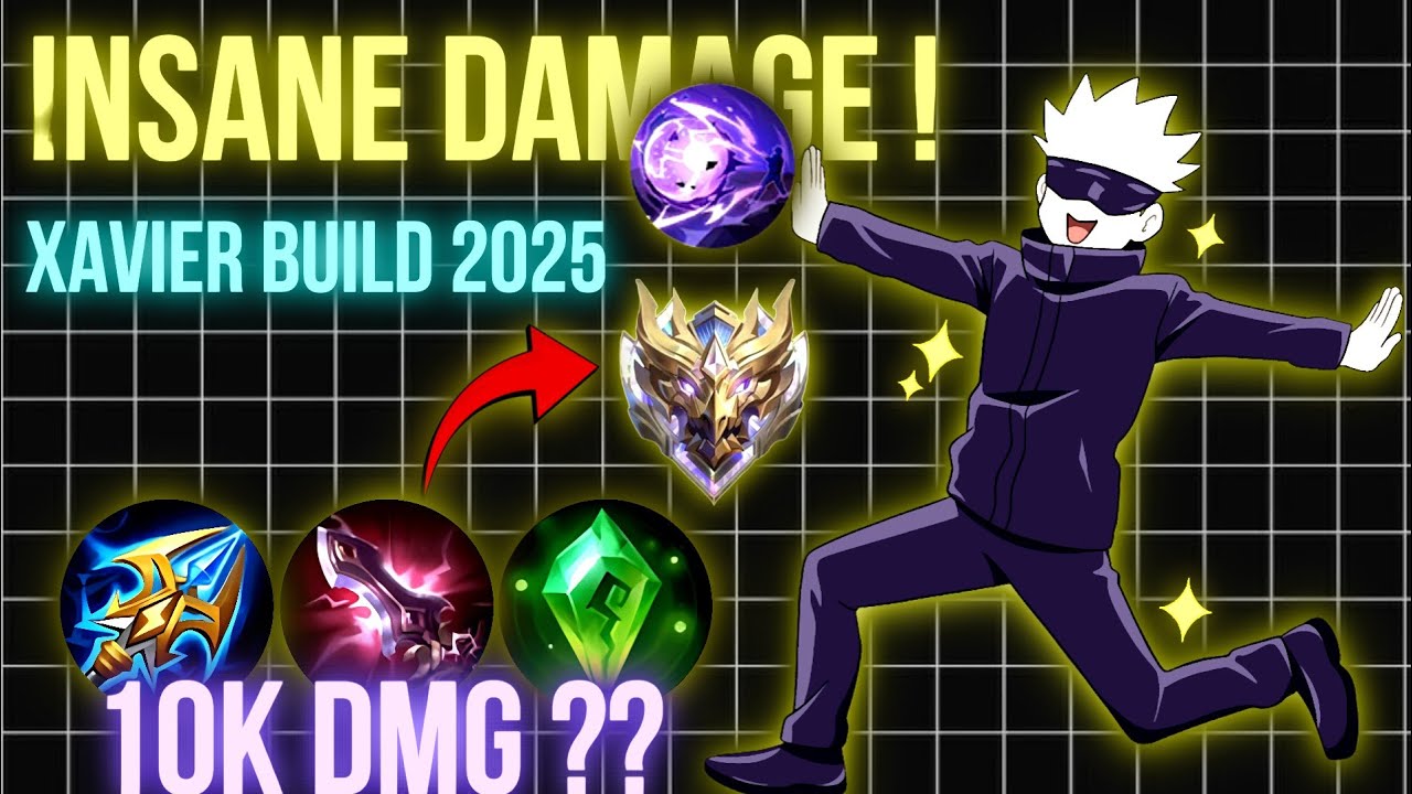 Xavier INSANE DAMAGE Build! One-Shot EVERYONE in Late Game! 🔥 - YouTube