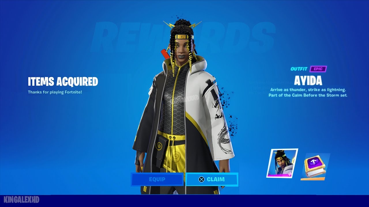 How To Get Ayida's Level Up Quest Pack NOW FREE In Fortnite! (Ayida's ...