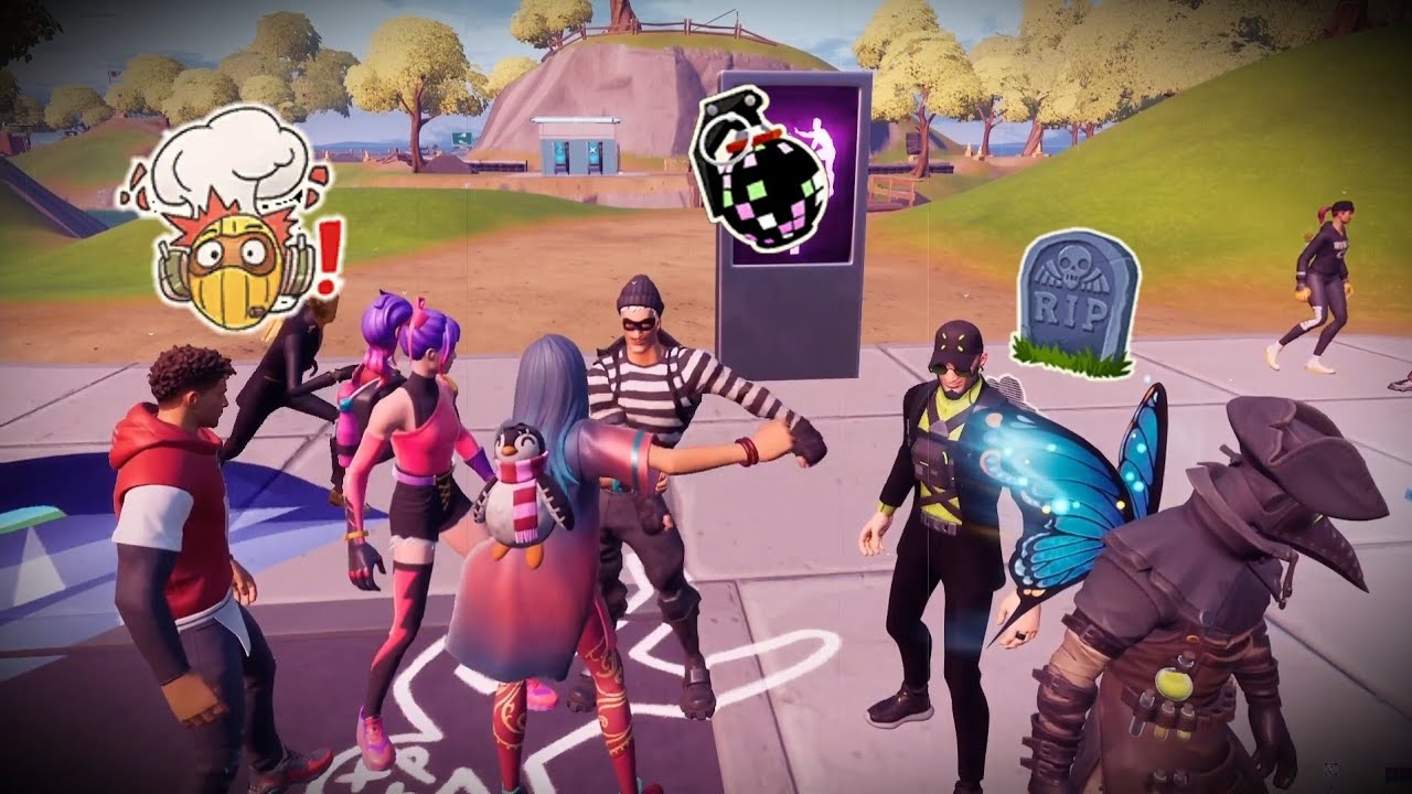 Destroying People in Party Royale😊 and Random Clips - YouTube