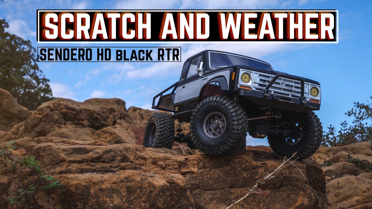 Easy Weathering Style /Element RC Enduro Trail Truck | Sendero HD Black ...