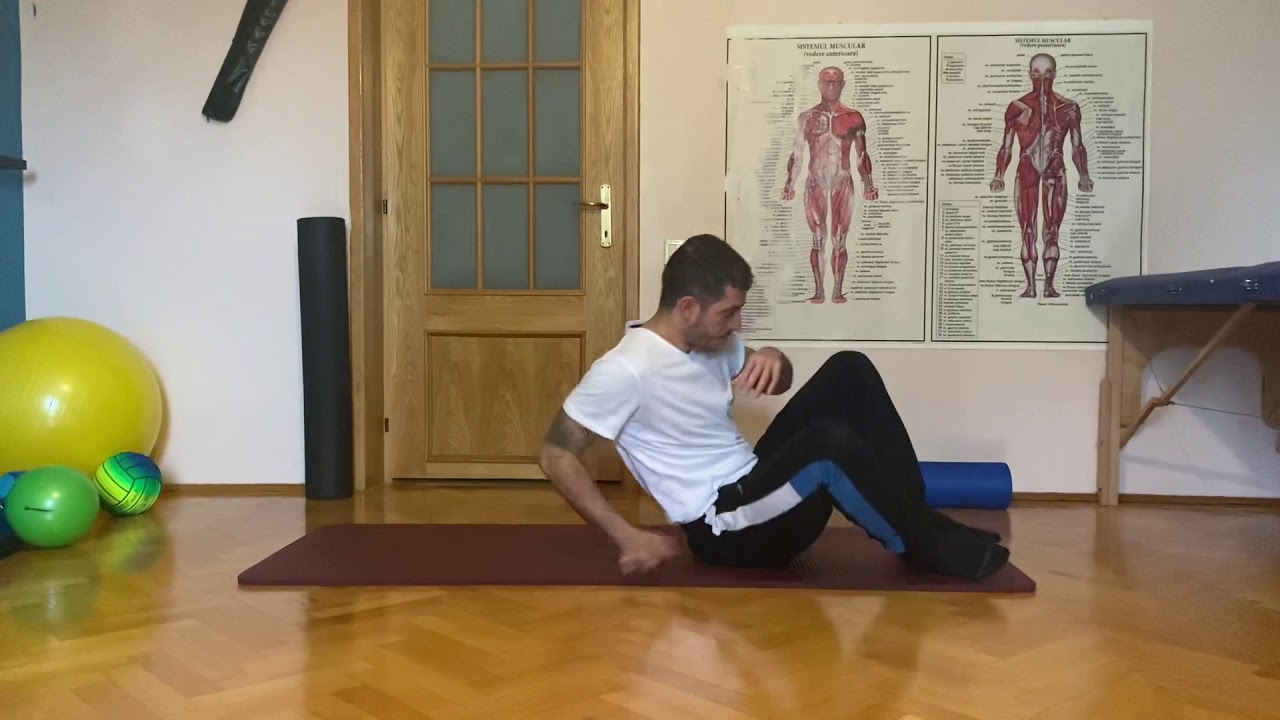 Decubit dorsal+ Flexie toracala(Engleza) - YouTube