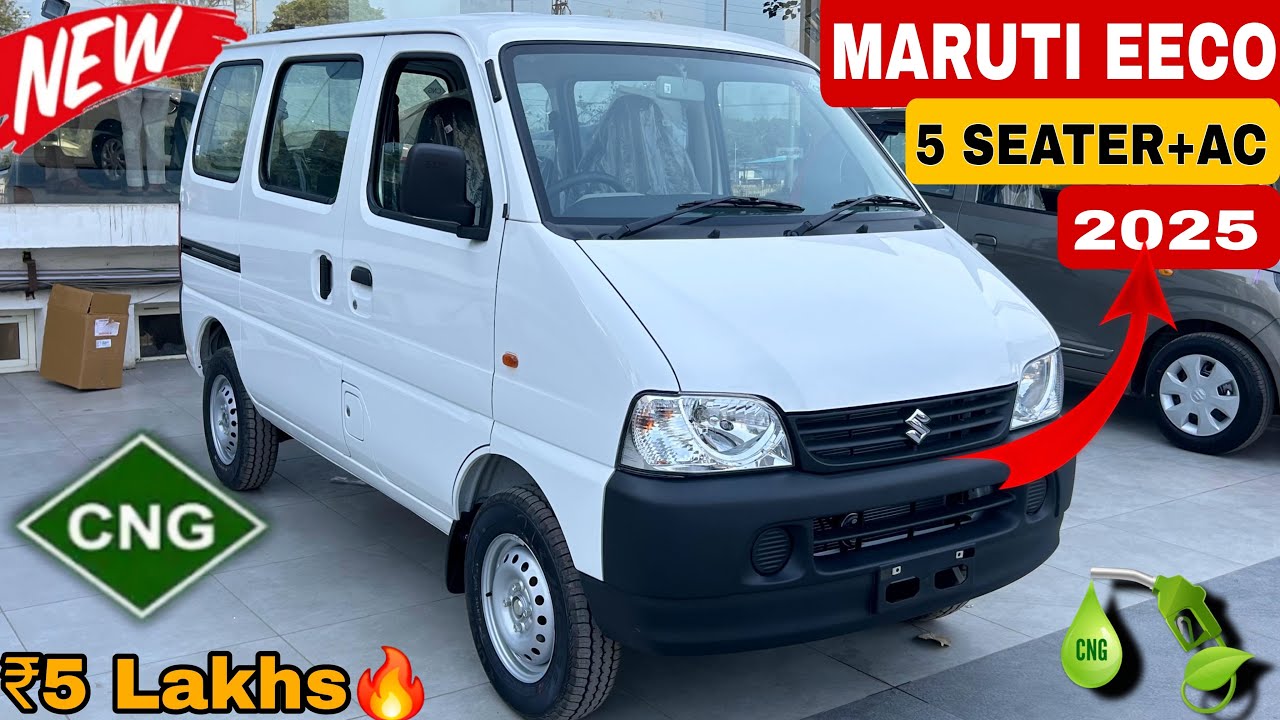 All New Maruti Suzuki Eeco 5 Seater AC + CNG 2025 Model on Road Price ...