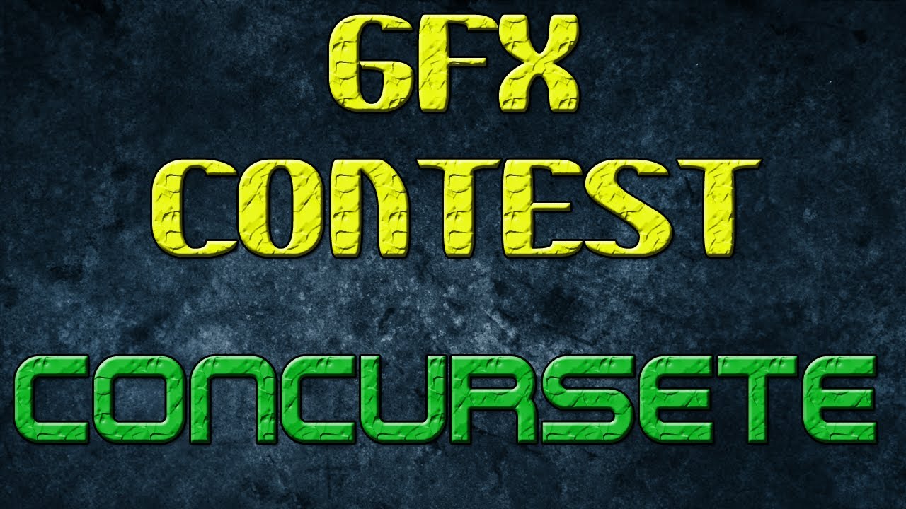 GFX CONTEST | Concursete PichaLoca - YouTube