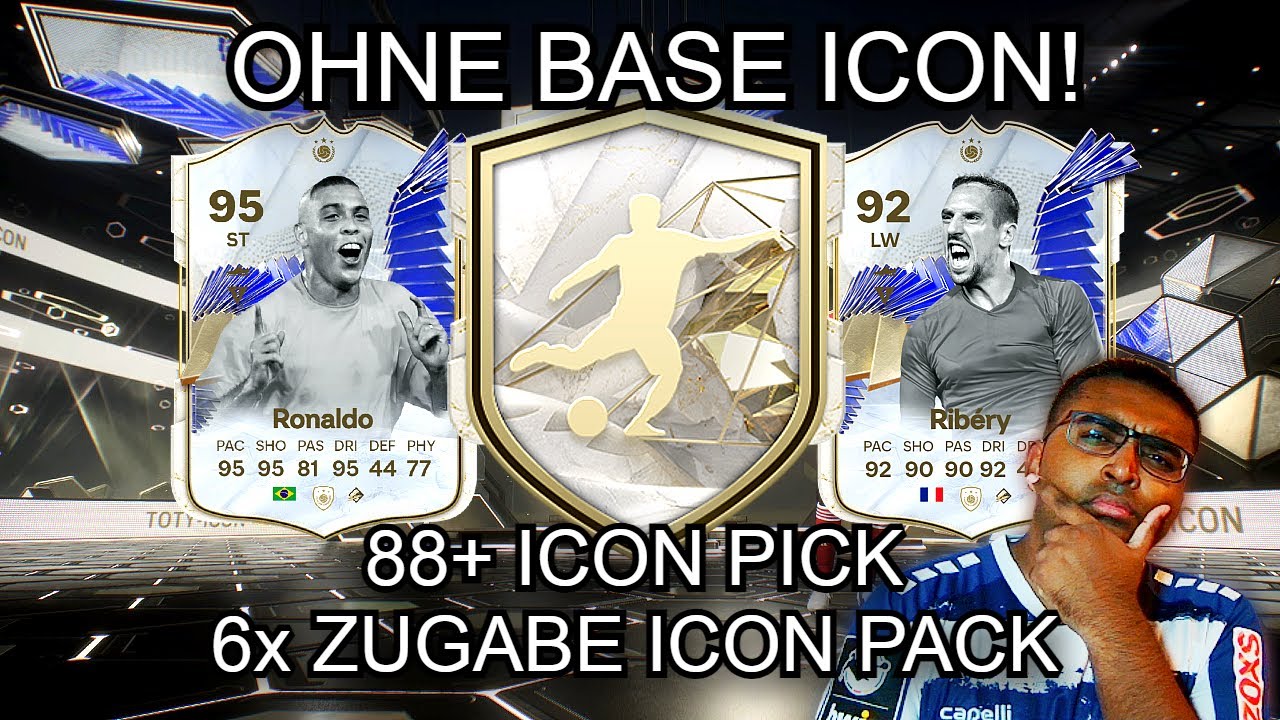 88+ ICON PICK OHNE BASE & 6x ICON PACK 🔥| KRANK | PACK OPENING | EA FC ...