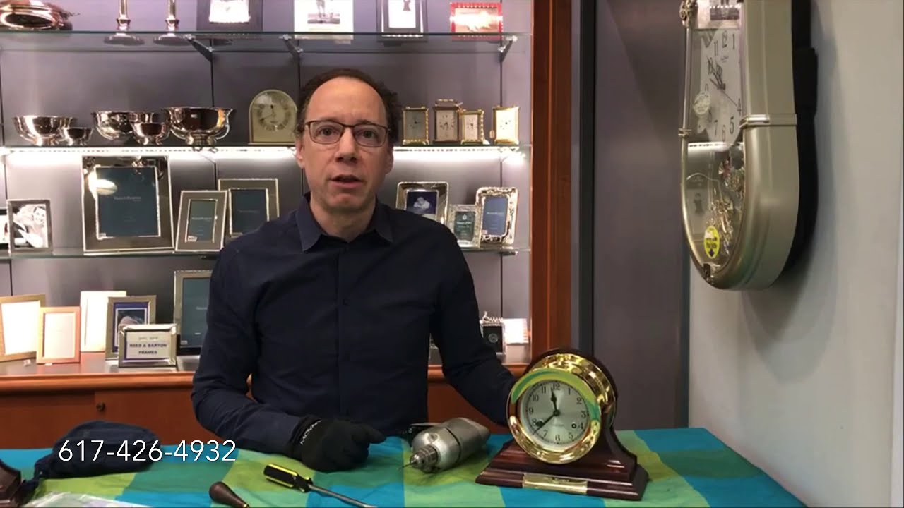 Assembling a Chelsea Clock - YouTube