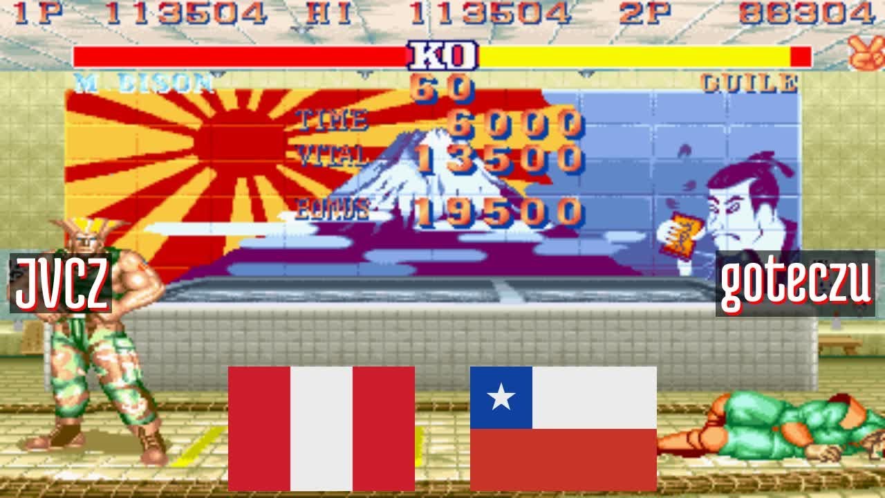 FT5 @sf2ce: JVCZ (PE) vs goteczu (CL) [Street Fighter II Champion ...