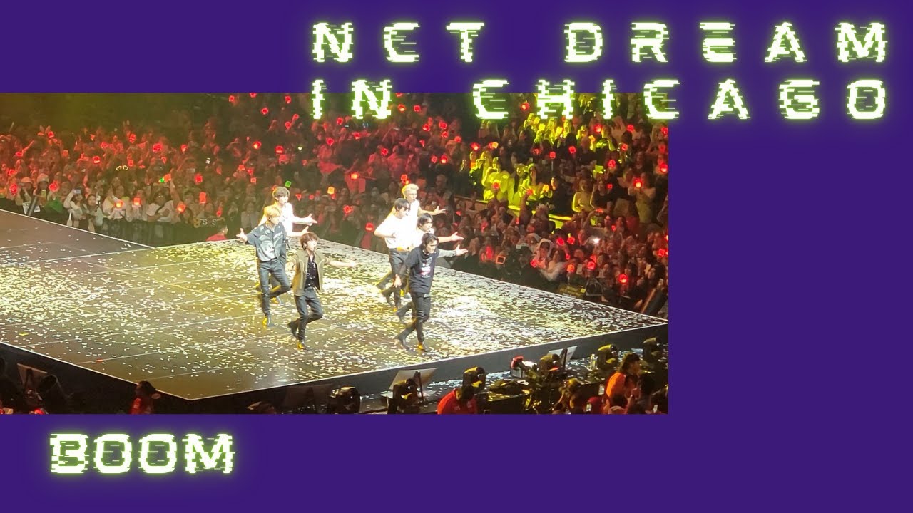 Boom - NCT DREAM in Chicago Fan Cam - YouTube