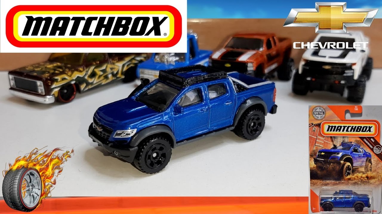 Custom Matchbox 16 Chevy Colorado Xtreme MBX Countryside 93/100 - YouTube