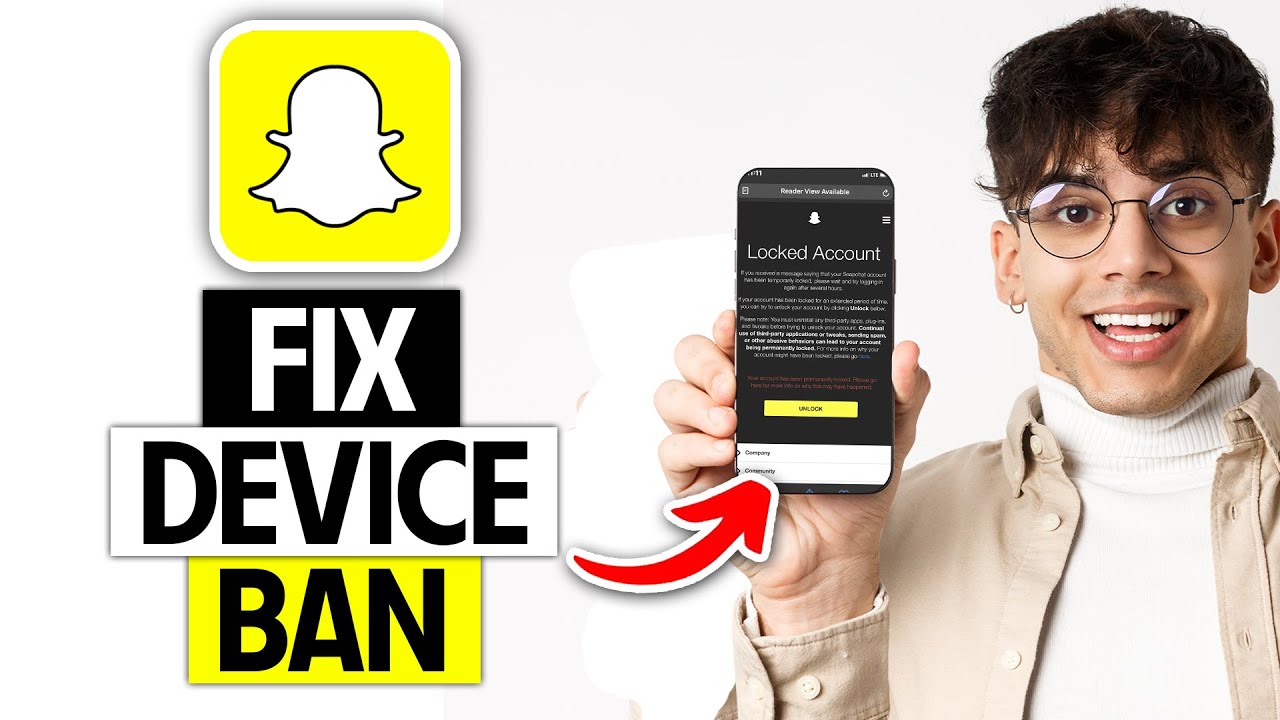 How To Fix Snapchat Device Ban - Fix Device BAN on Android/iPhone - YouTube