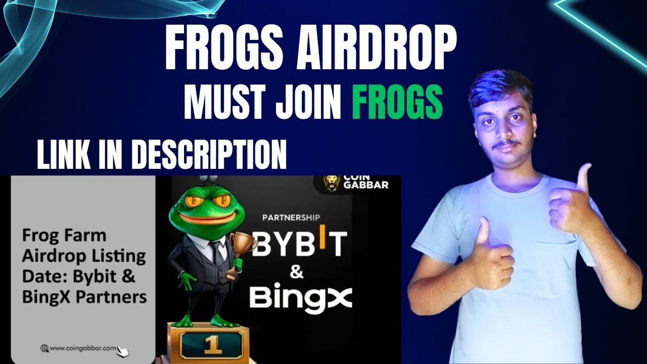 Frogs airdrop | frogs airdrop listing - YouTube