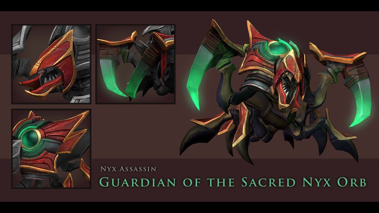 Dota 2 Nyx Assassin - Sacred Orb set preview - YouTube