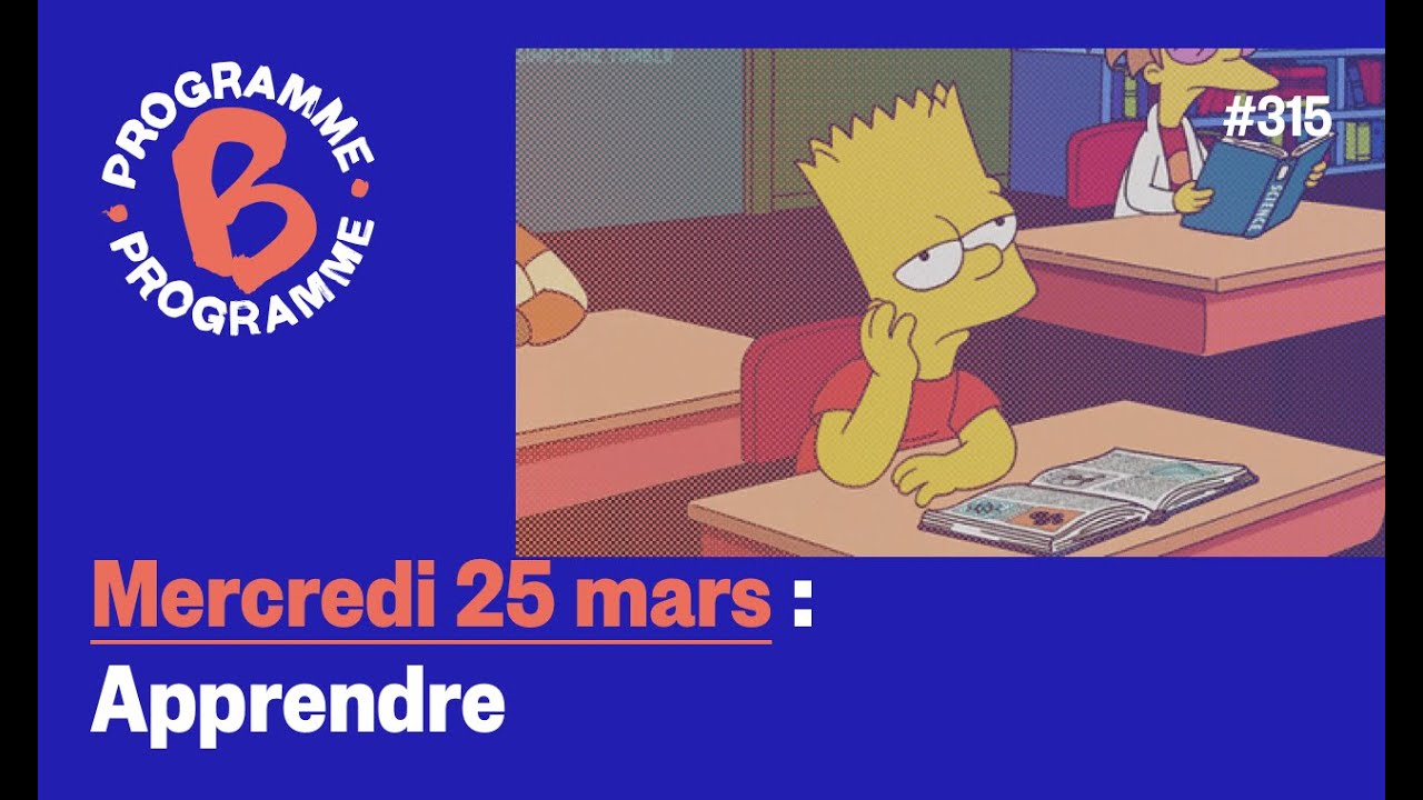 Mercredi 25 mars : Apprendre - YouTube
