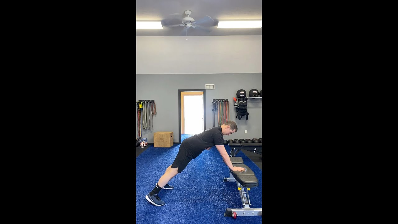 Scap Pushup- Elevated, Single Arm - YouTube