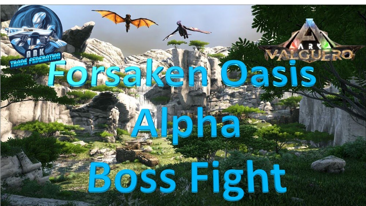 Ark Official PVE: Valguero Alpha Boss Fight - YouTube