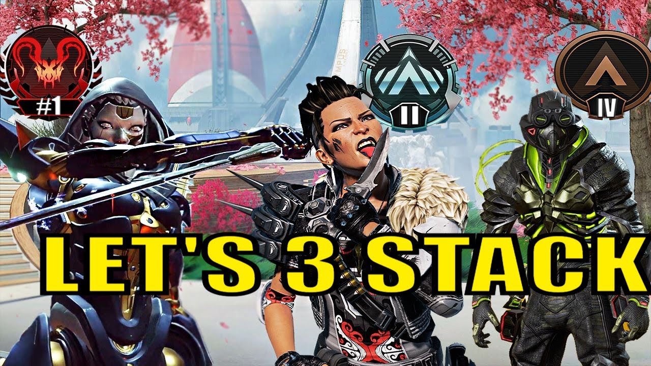 YOU CAN 3 STACK WITH ANY RANK IN SEASON 19 OF APEX LEGENDS - YouTube