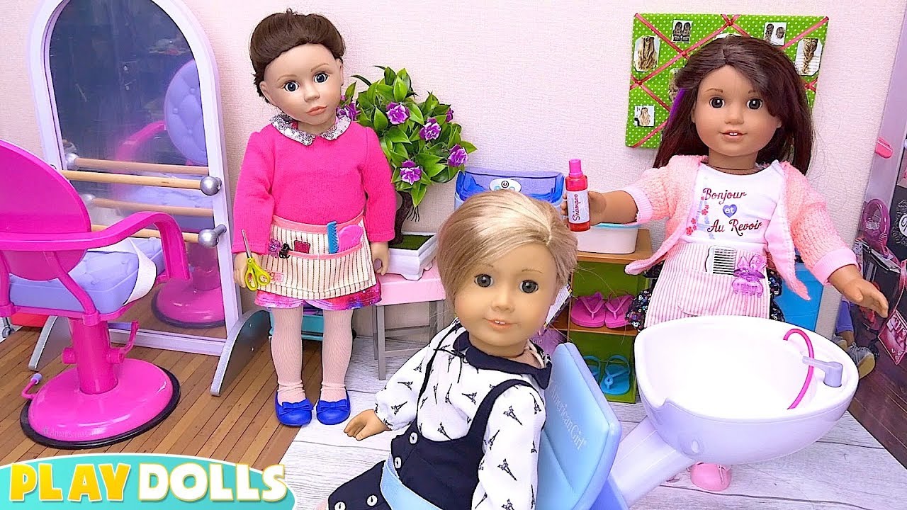 Our Generation Hair Salon Playset For 18 Dolls Sapukraine