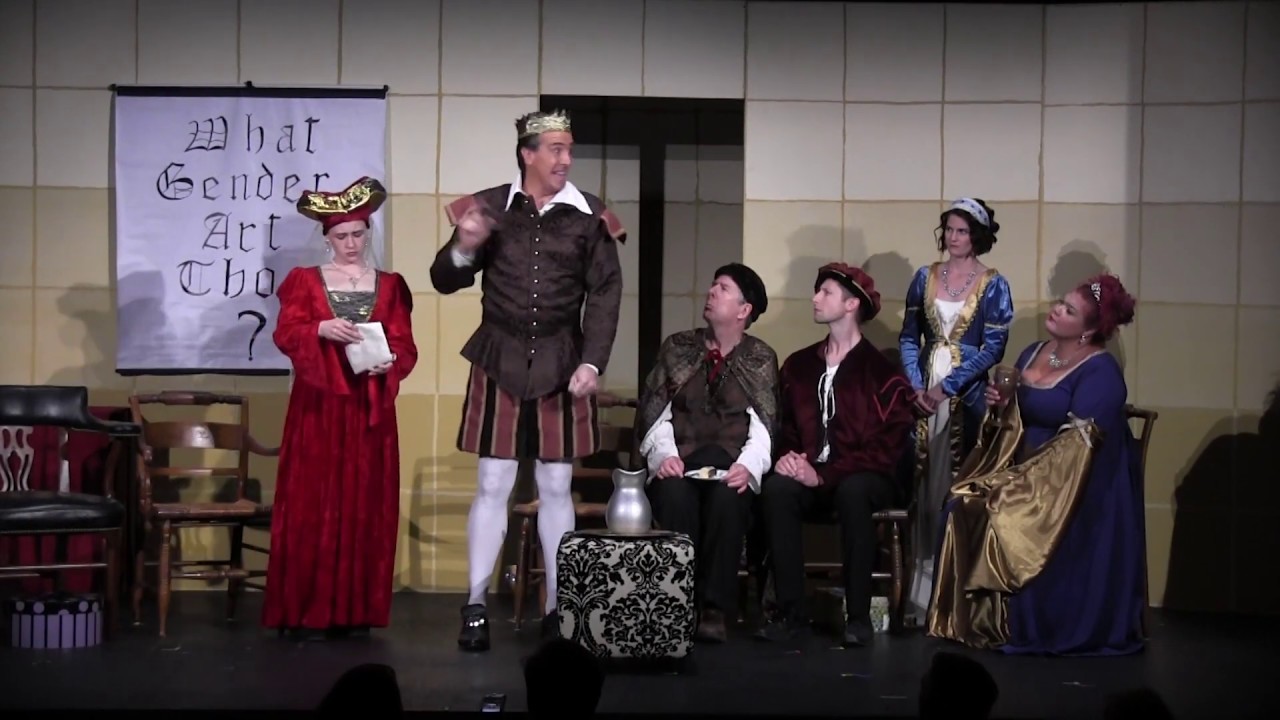 Henry VIII's Gender Reveal Party - YouTube