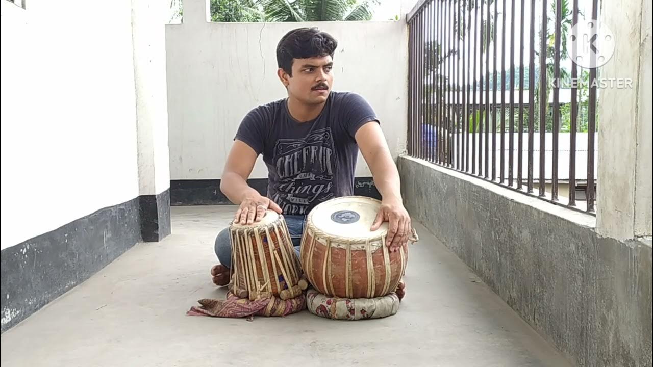 Suraj hua Maddham song// Shah Rukh Khan, Kajol// Tabla played by Swaroopananda Saikia - YouTube