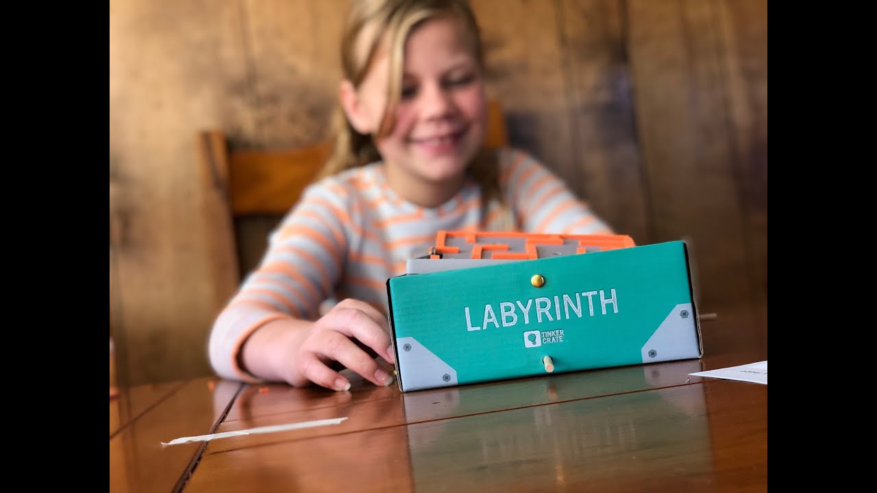 Labyrinth Tinker Crate unboxing and Build - YouTube