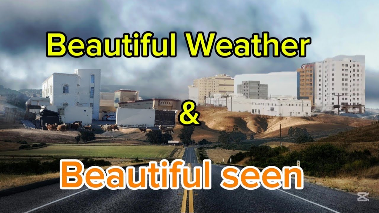 Beautiful Weather & seen today in Oman - YouTube