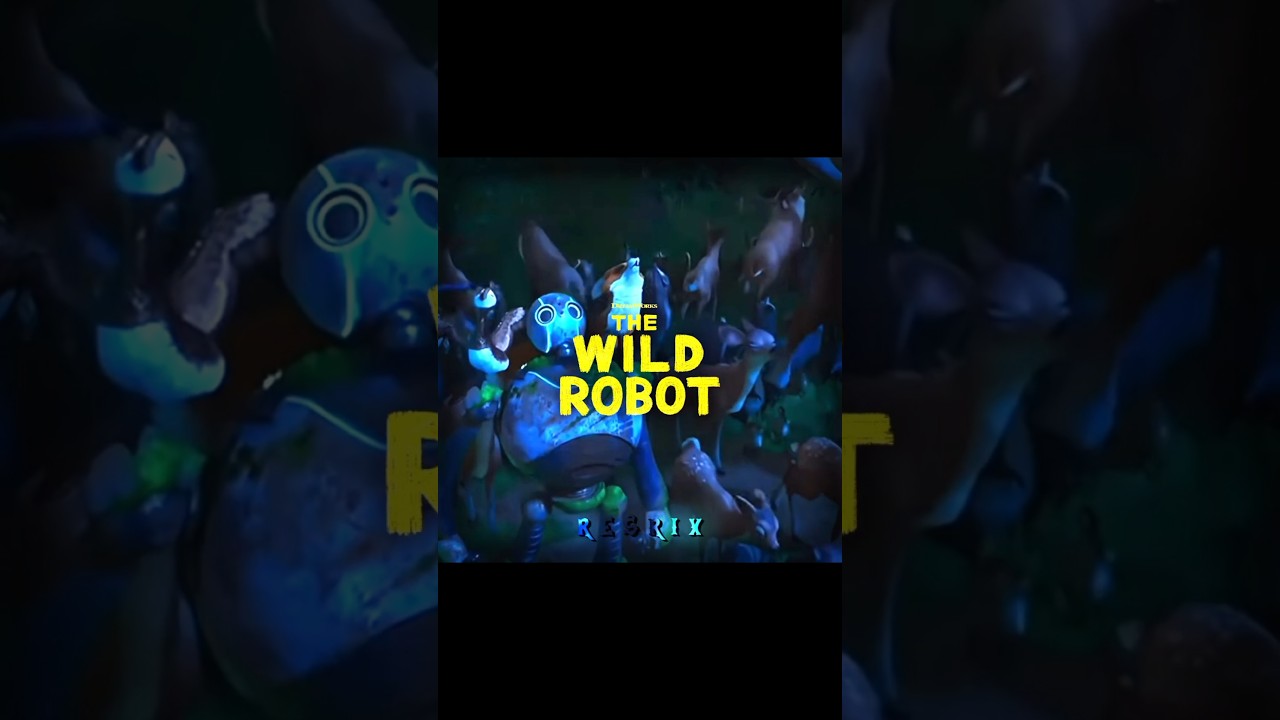 The Wild Robot - Roz (Music - Memory reboot Arabic remix) | #shorts # ...