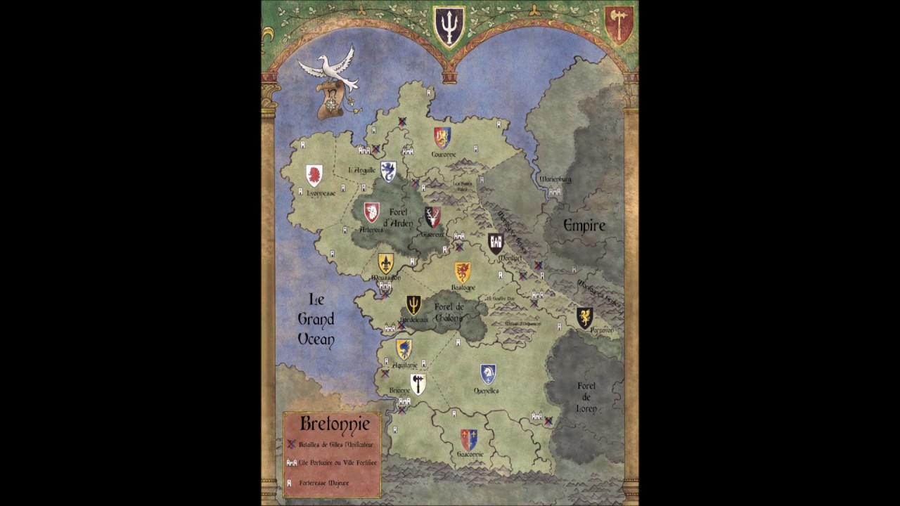 🔨📗 The History Of Bretonnia LORE 2 - The Grail Companions - YouTube