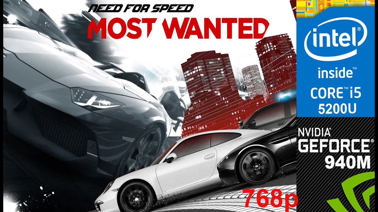 NFS - Most Wanted (2012) on HP Pavilion 15-ab032TX, Max Setting 768p ...