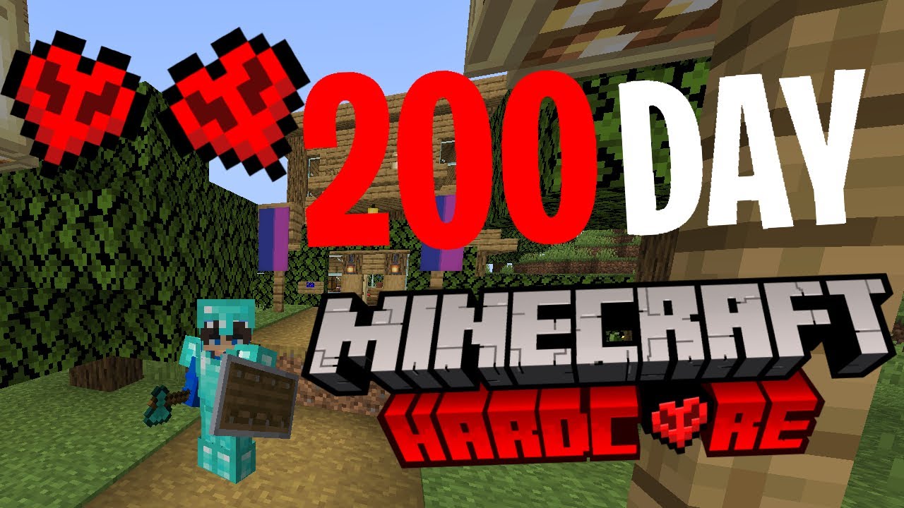 Minecraft - 200 Days of Hardcore - YouTube
